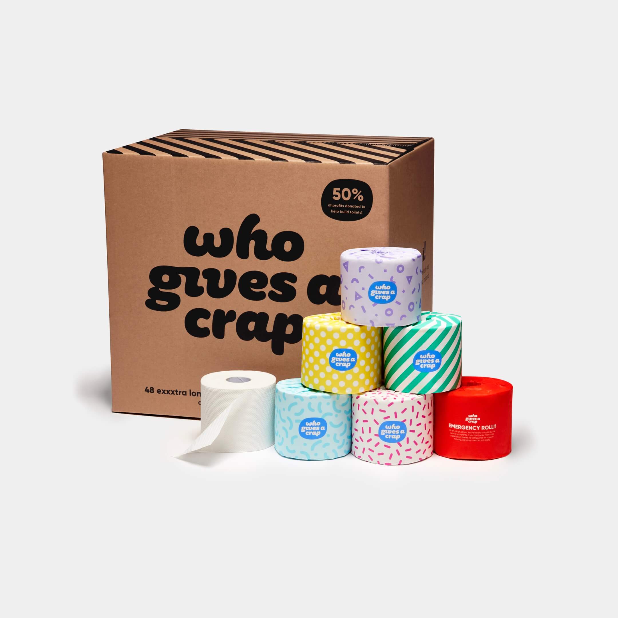 Who Gives a Crap Toilet Paper Recycled - Everyday Supplies