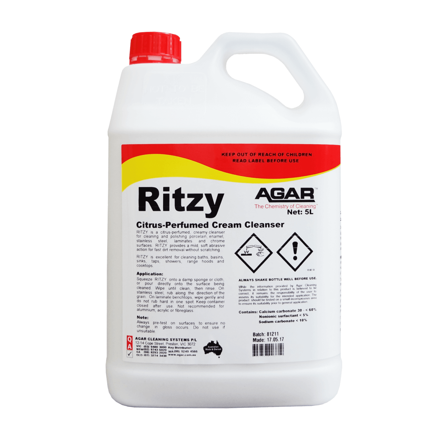 Ritzy Crème Cleaner - Everyday Supplies