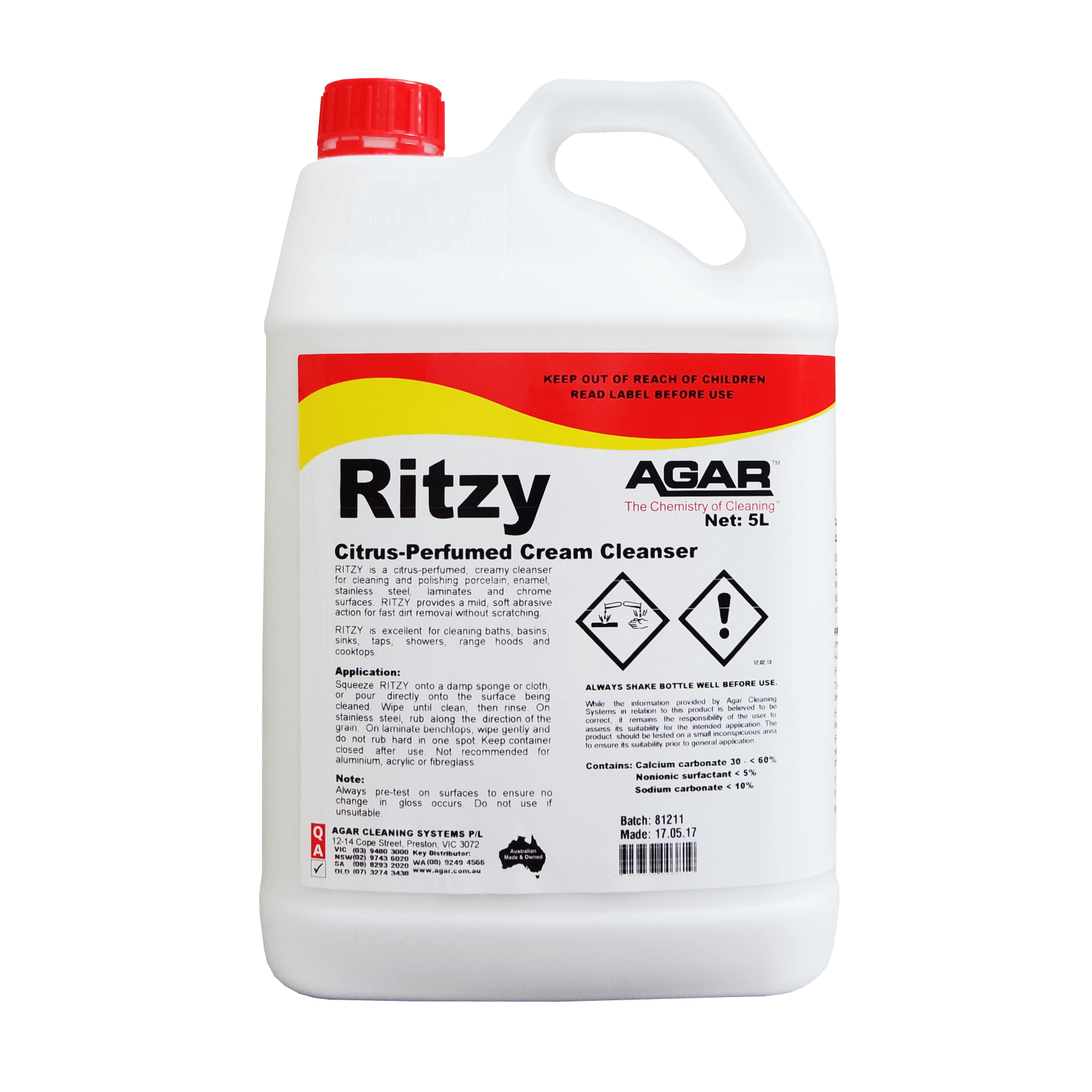 Ritzy Crème Cleaner - Everyday Supplies